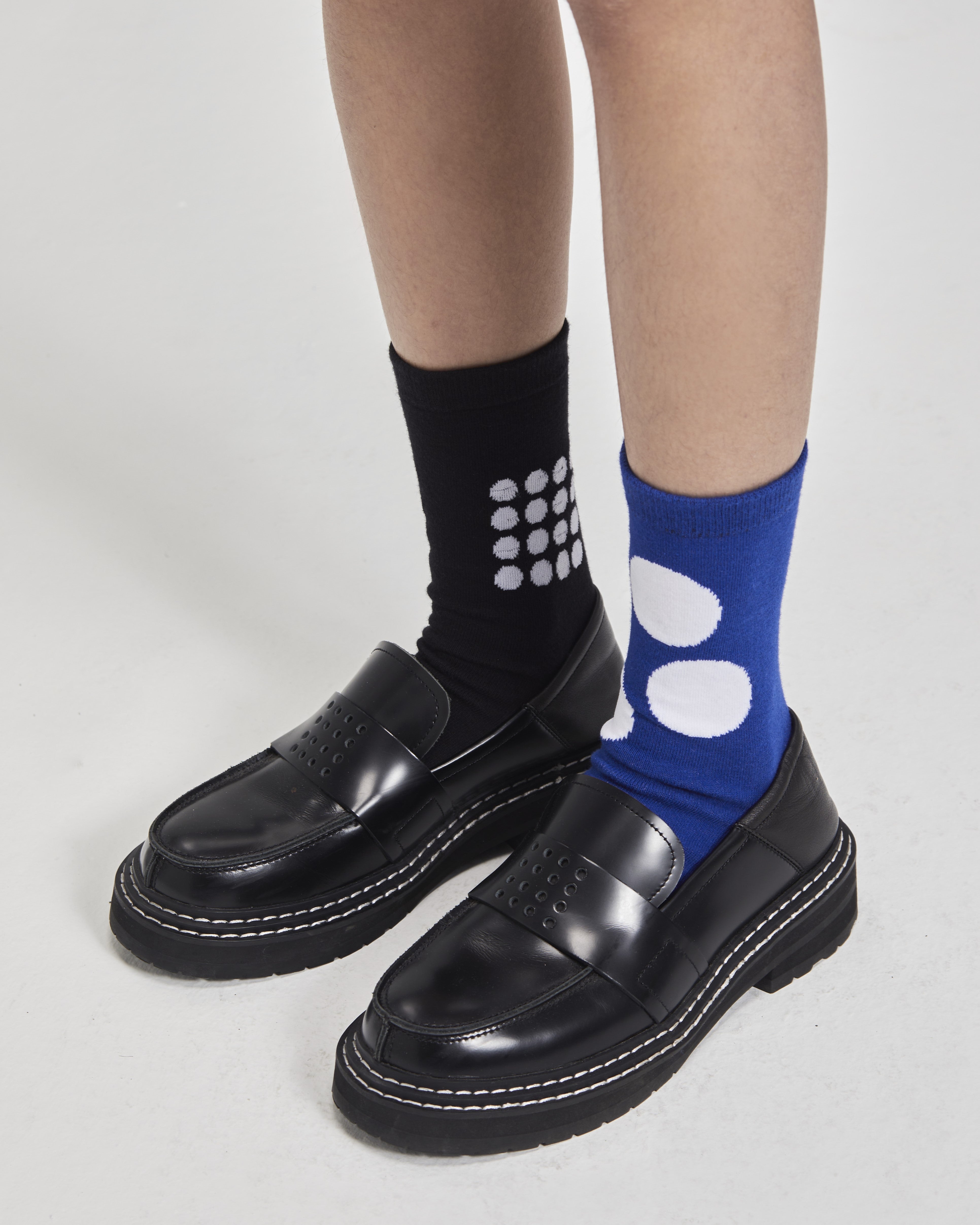 NOIZ NSH1 Logo Leather Chunky Loafer – A-JANE